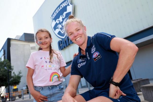 Kate kicking goals for brain cancer | Geelong Independent